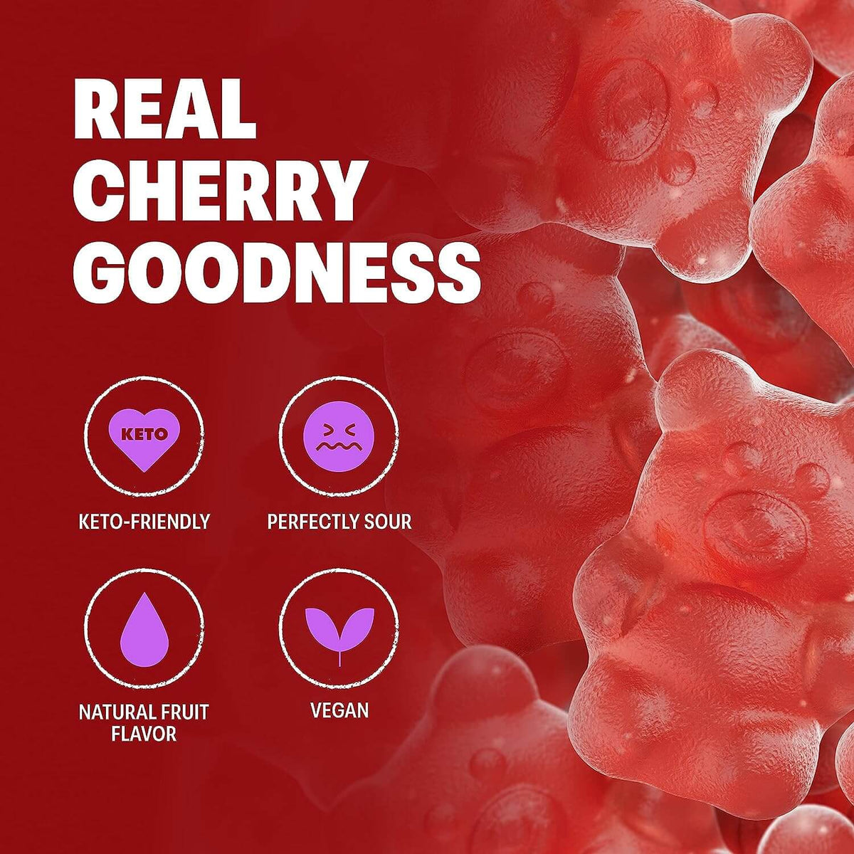 So Beary Cherry Gummy Candy – Shameless Snacks