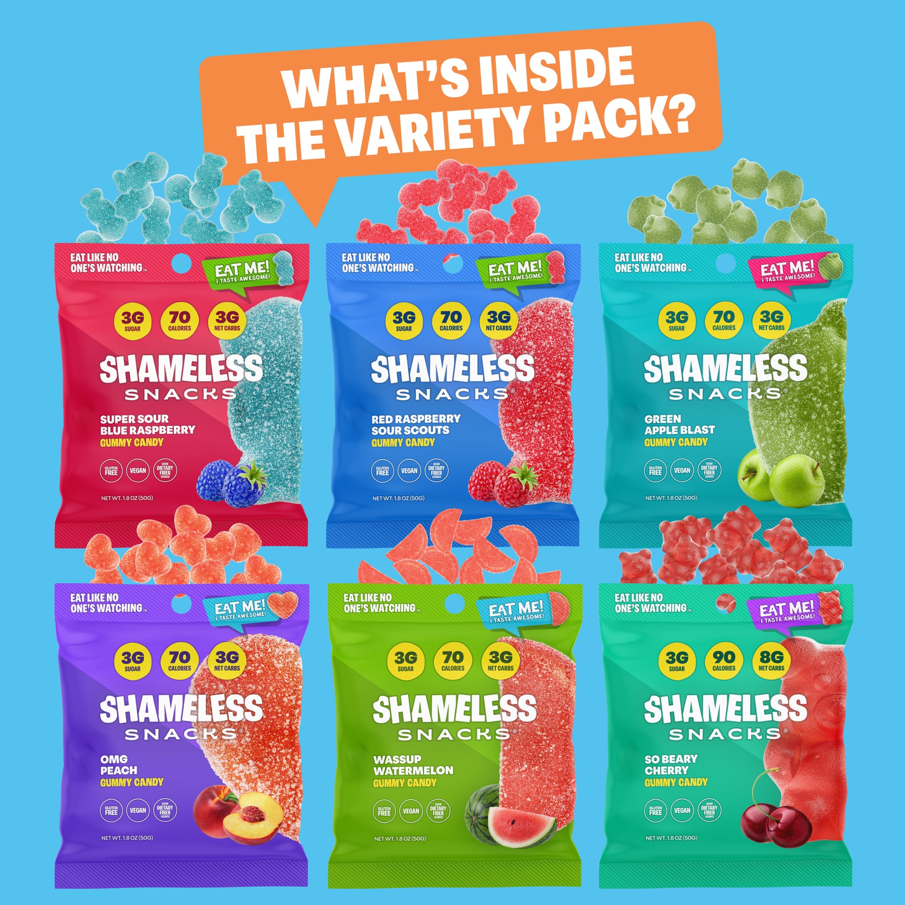 Shameless Super Variety Pack – Shameless Snacks