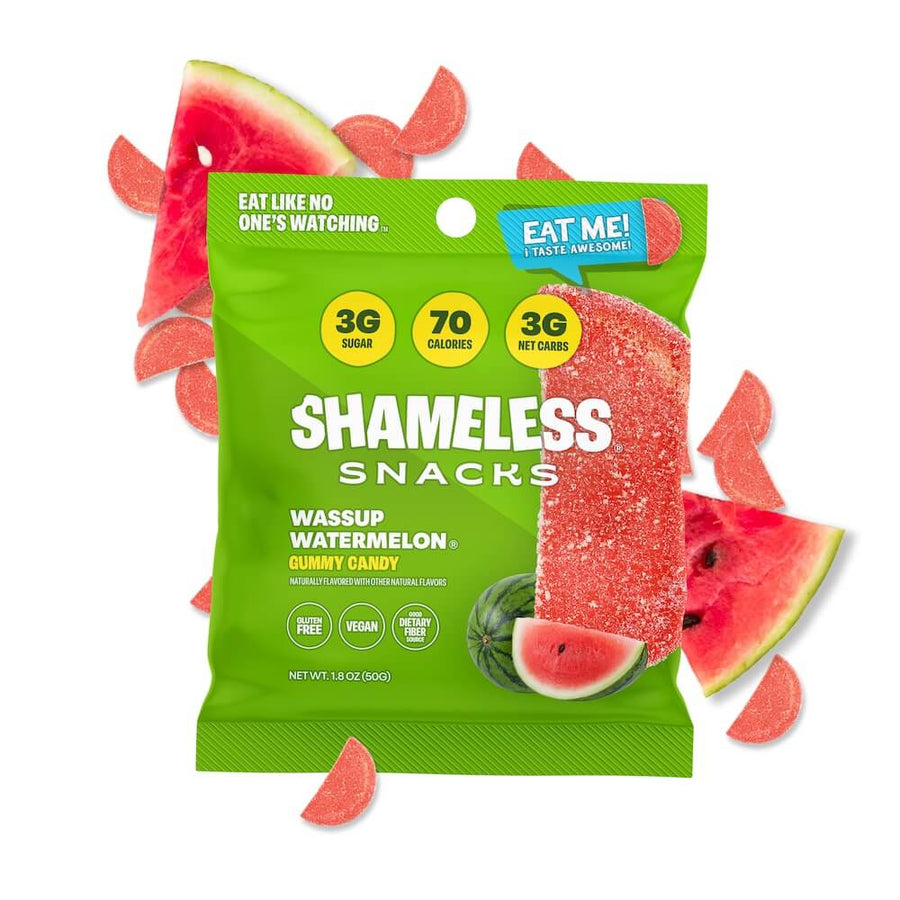 Shameless Snacks Wassup Watermelon Gummies